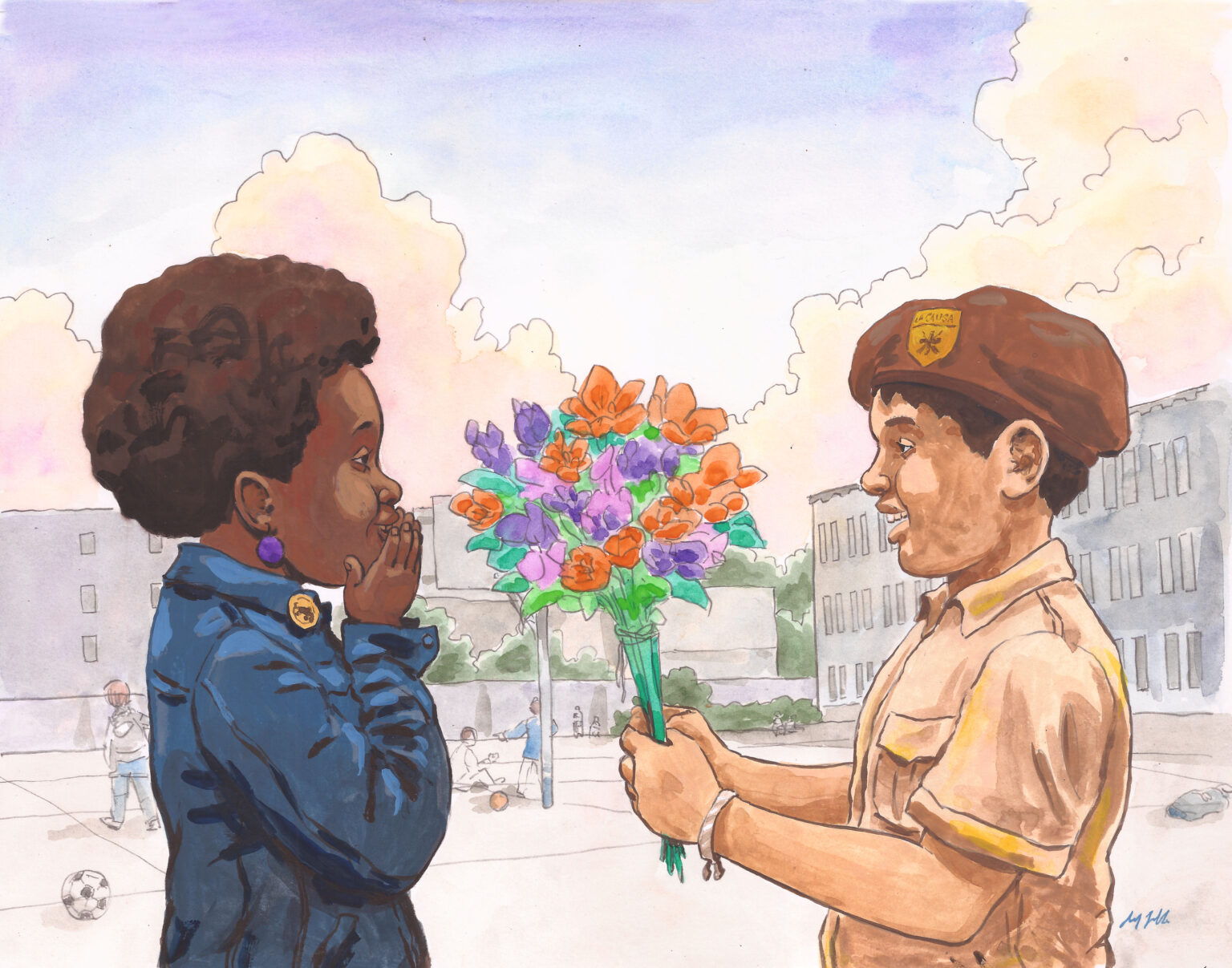 Short story 35 – Spring Flowers – Art of Rob